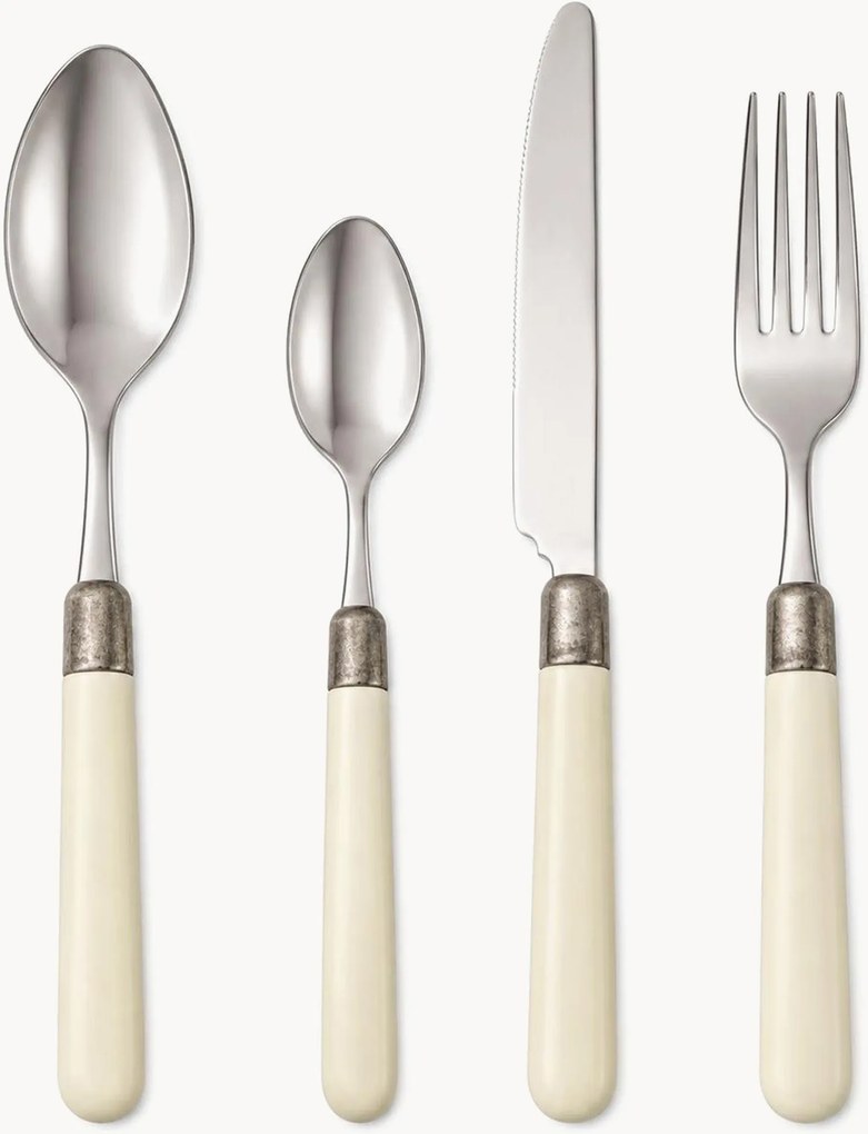 Sada příborů z nerezové oceli Osteria, pro 6 osob, 24 dílů