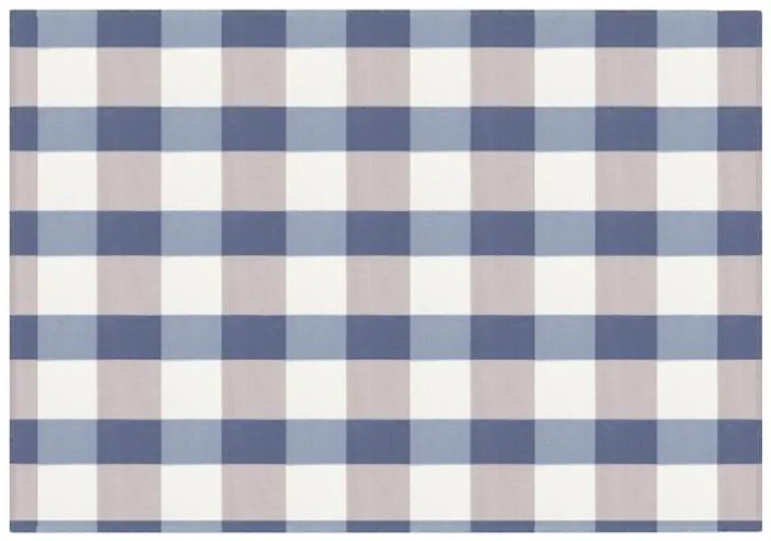 Bellatex Přikrývka  Kemping PLUS 150x200 cm Kostka Modrá