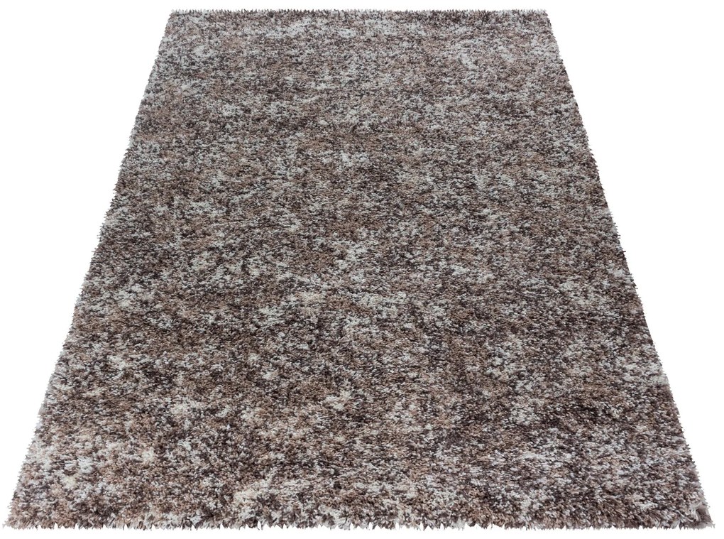 Ayyildiz, Kusový koberec Enjoy 4500 beige, 80x250, hnědá, ložnice