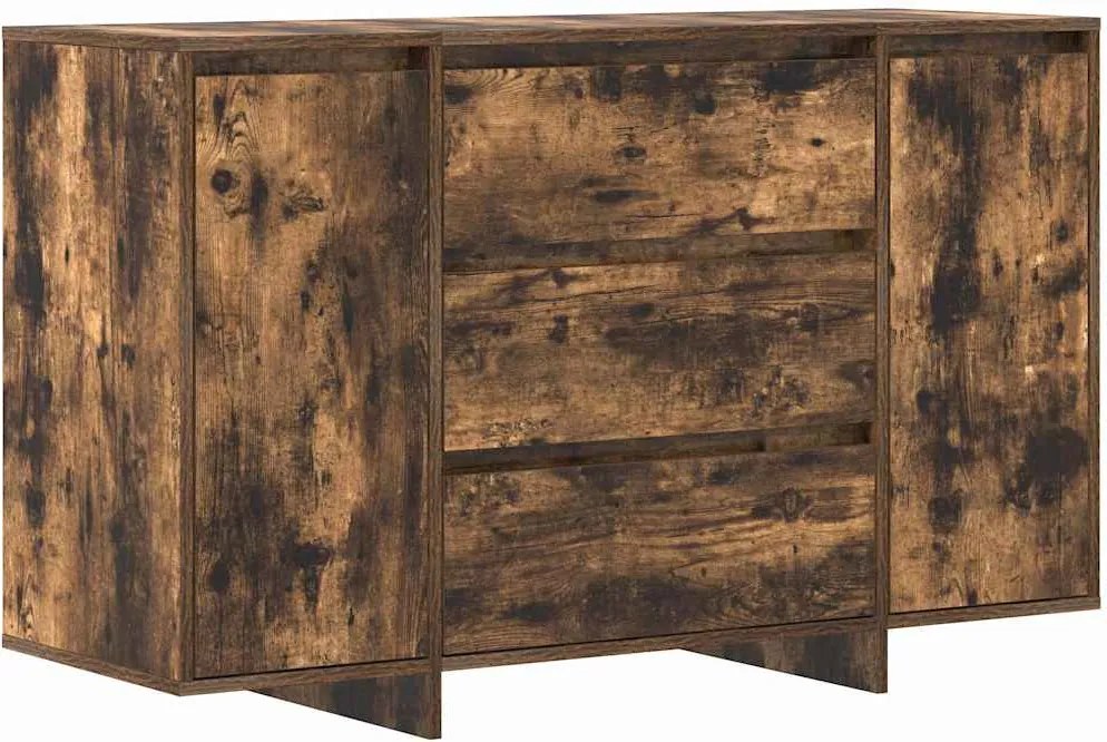 Servírovací skříň Kouřový dub 120 x 41 x 75 cm Kompozitní dřevo 3333910