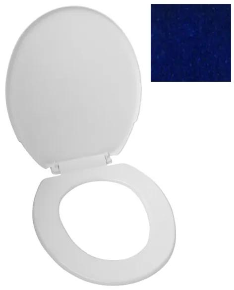 WC sedátko - modrá metalíza (1T-3550N MF) Slovplast