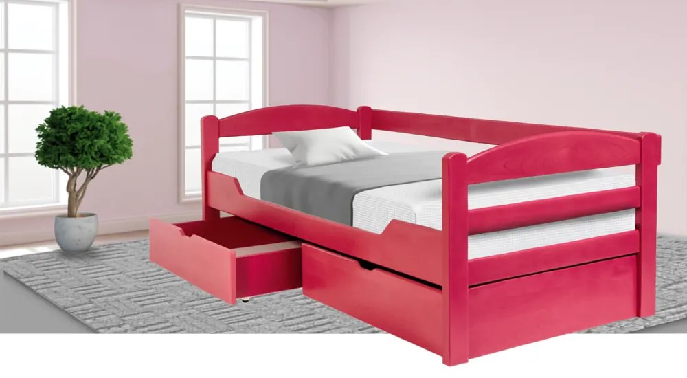 Postel z masivu K1 SOFA 90 - buk Buk natural