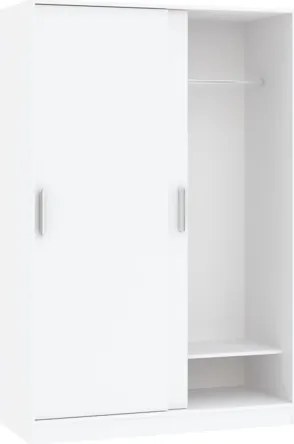 Šatní skříň Mossen, bílá