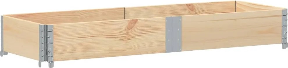 Zahradní truhlík 150x50 cm masivní borové dřevo 3295403