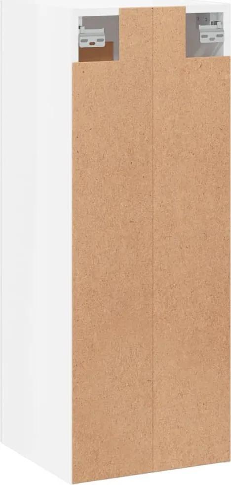vidaXL Nástěnná skříňka 34,5 x 34 x 90 cm kompozitní dřevo [830518] Barva: hnědý dub