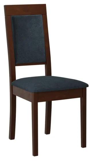Čalouněná jídelní židle Heven XIII, Barva dřeva: černý, Potah: Kronos 7