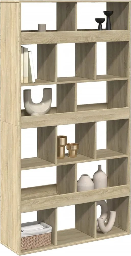 Dělicí stěna dub sonoma 100 x 33 x 187,5 cm kompozitní dřevo 3309539