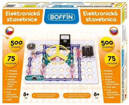 Elektronická stavebnice BOFFIN I 500