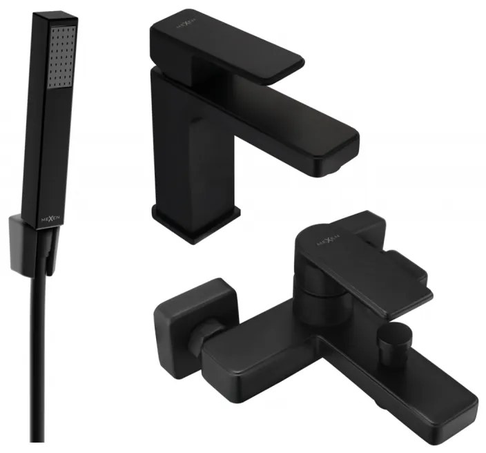 Mexen Mino R77 vana set, černý - 72403R77-70