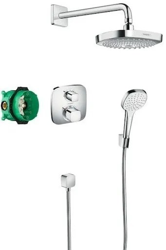 Hansgrohe Ecostat sprchový systém včetně podomítkového tělesa chrom 27294000
