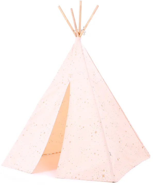 Nobodinoz Phoenix TeePee Gold Stella Dream Pink