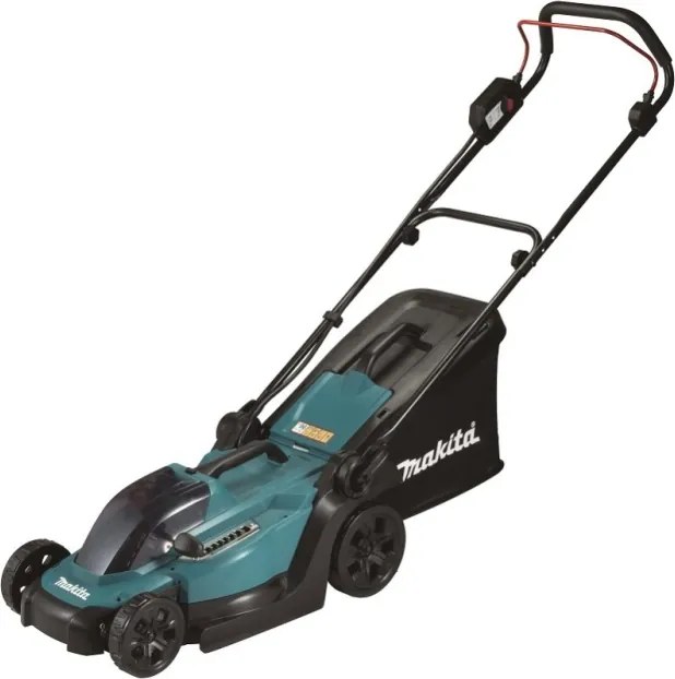 Makita DLX2583T aku set DLM330 aku sekačka a DHW180 aku tlaková myčka Li-ion 18V LXT 1x5Ah