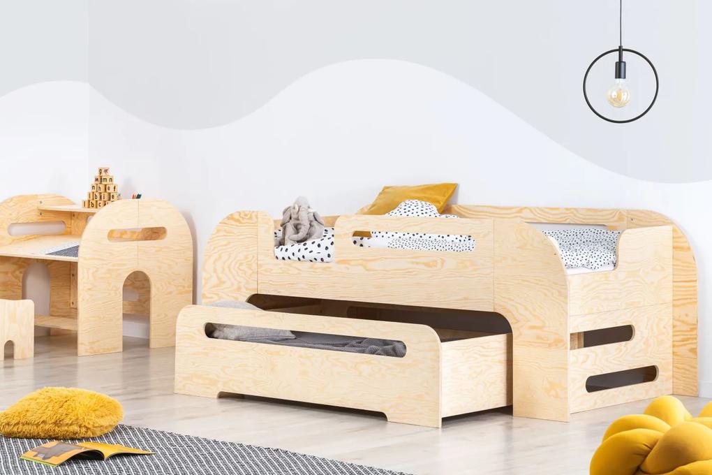 Adeko Dětská dřevěná postel AIKO - 200x90