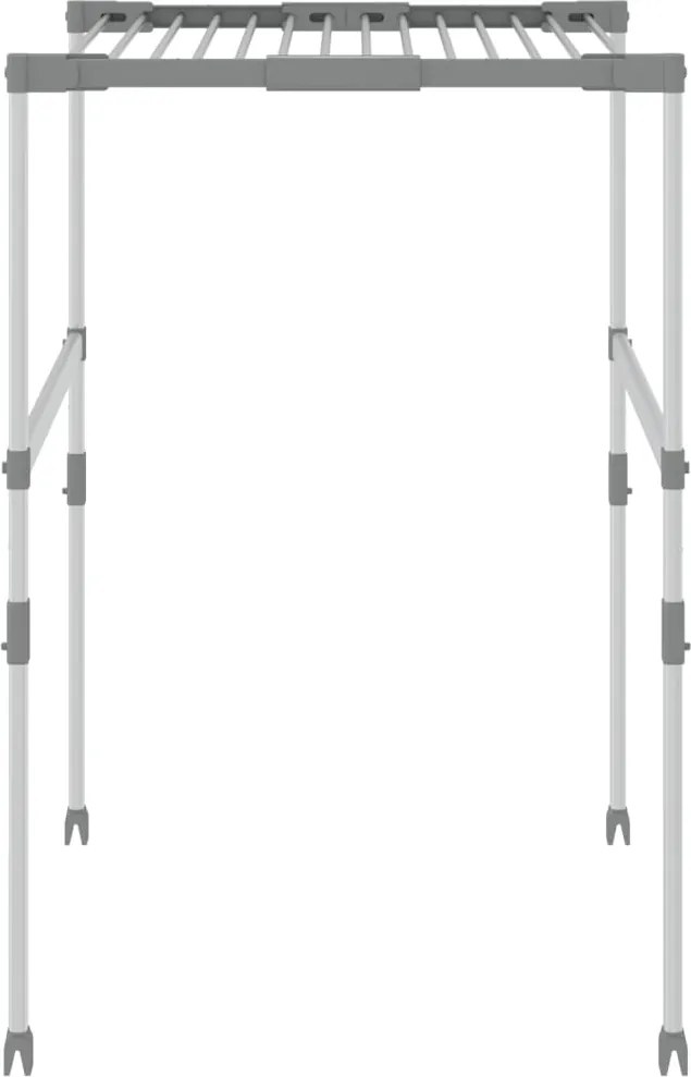 Sušák na prádlo 83 × (50–55) × (40–85) cm hliník 154601