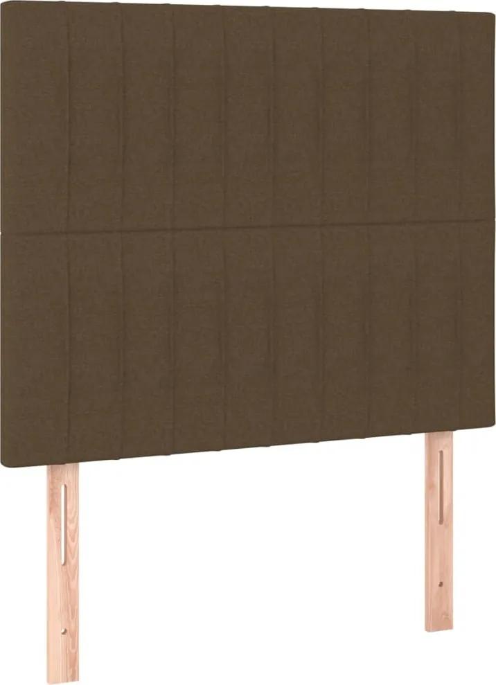 vidaXL Box spring postel s matrací 80 x 200 cm textil [3128641] Barva: taupe