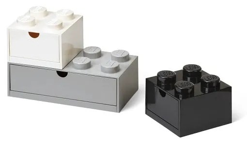 Plastové dětské úložné boxy v sadě 3 ks Multi-Pack - LEGO® Biano.cz
