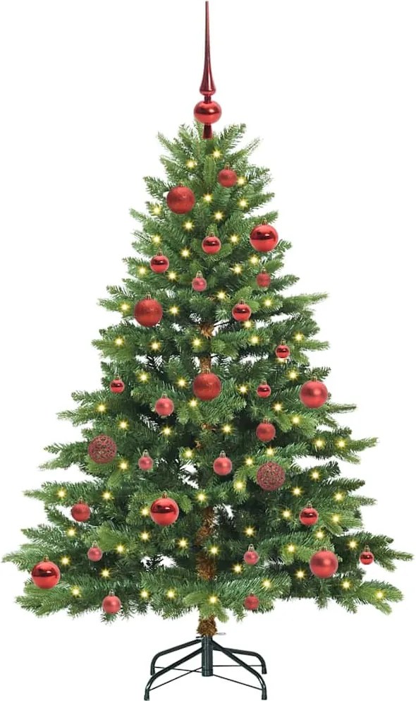 Umělý vánoční stromeček s stojanem Zelená 150 cm PE a PVC 3397536