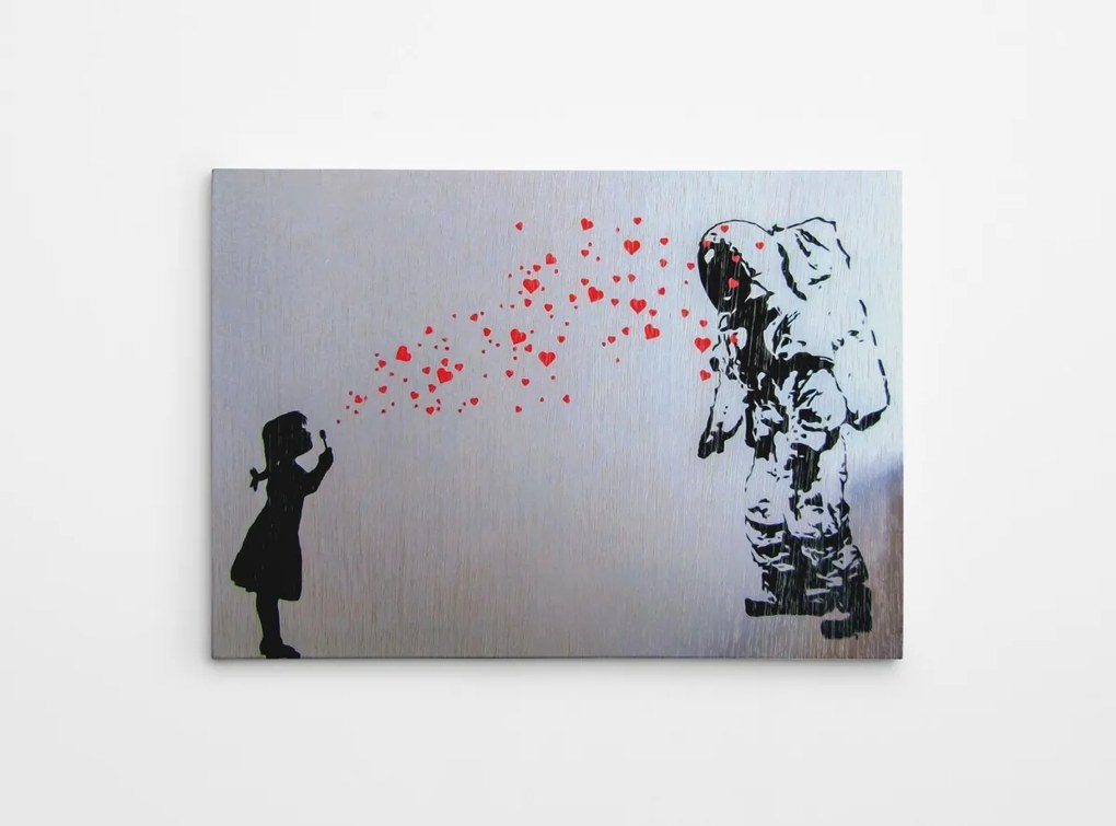 Obraz na plátně Astronaut love WY05 50x70 cm