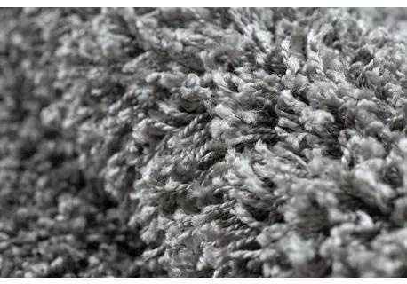 Dywany Luszczow Kusový koberec SOFFI shaggy 5 cm šedá Rozměr koberce: 70 x 250 cm