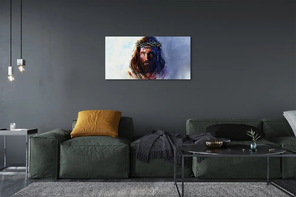 Obrazy na plátně obrázek Ježíše 100x50 cm