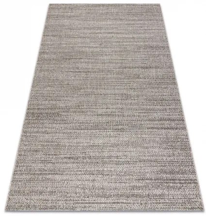 Dywany Luszczow Kusový koberec SIZAL FLOORLUX 20389 stříbrný / Černá MELANGE Rozměr koberce: 140 x 200 cm