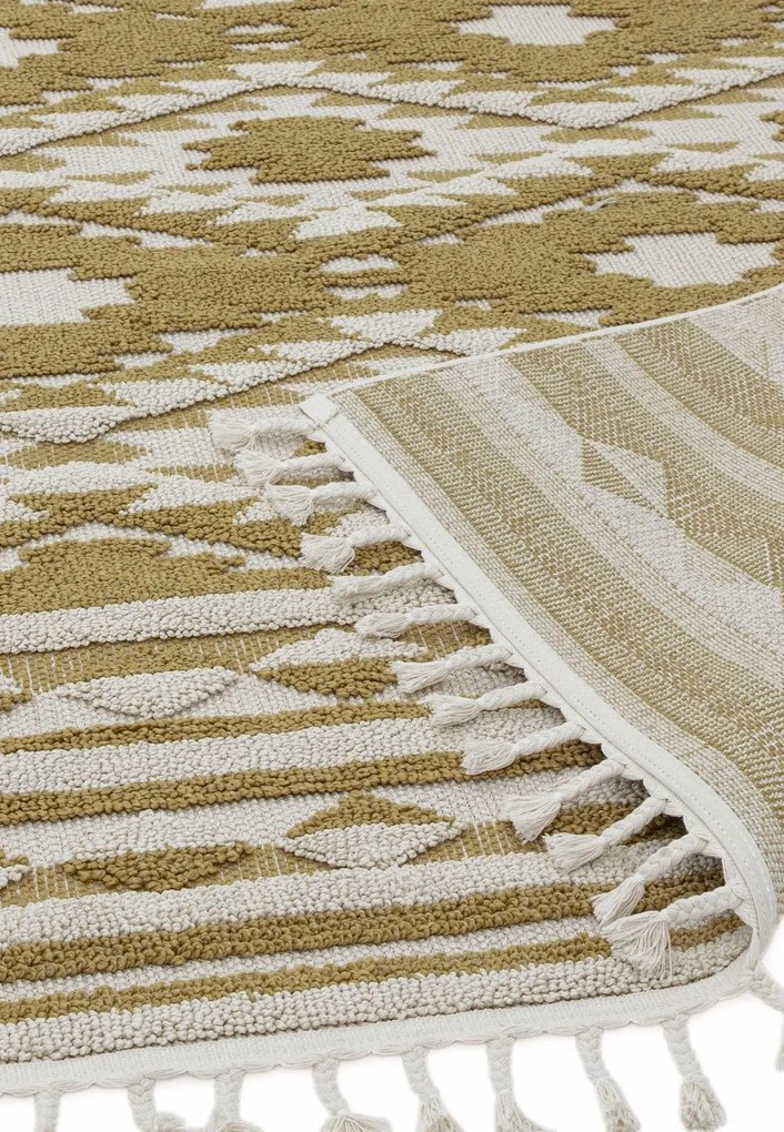 Žlutý koberec Lendl Ochre Rozměry: 80x240 cm