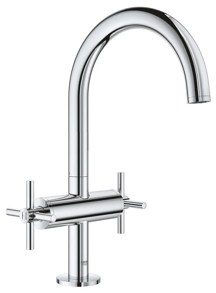 Grohe Atrio - Umyvadlová 1-otvorová baterie, chrom 21019003