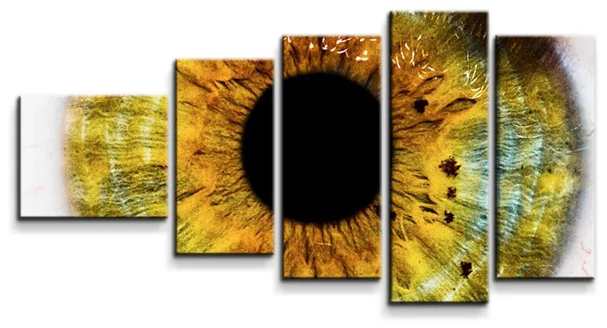 Sablio Obraz - 5-dílný Oko - 100x60 cm