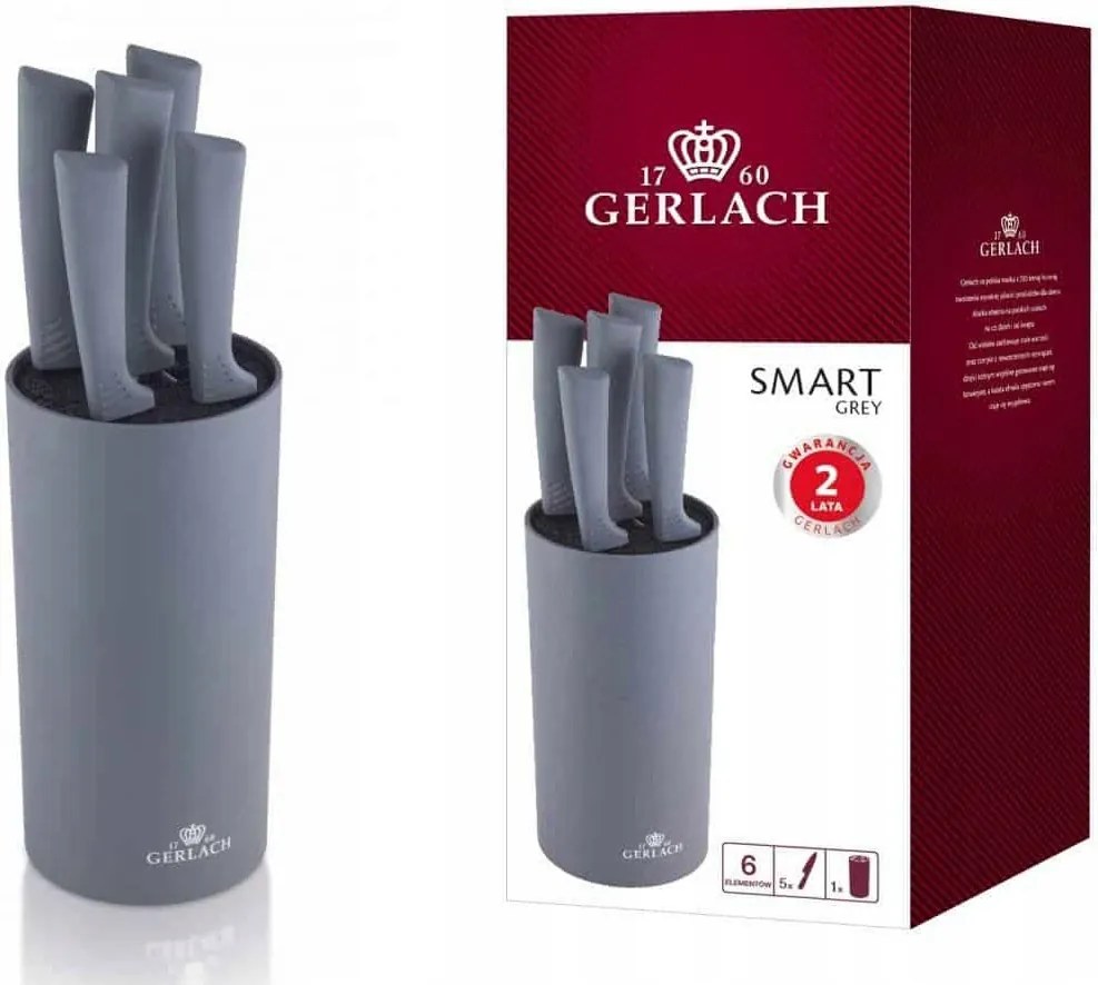 Gerlach Smart Grey Nk 994 Sada nožů v bloku