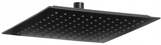 Kuchinox Cubi, sprchový set s termostatickou baterií a dešťovou sprchou, černá, PKU_70TD