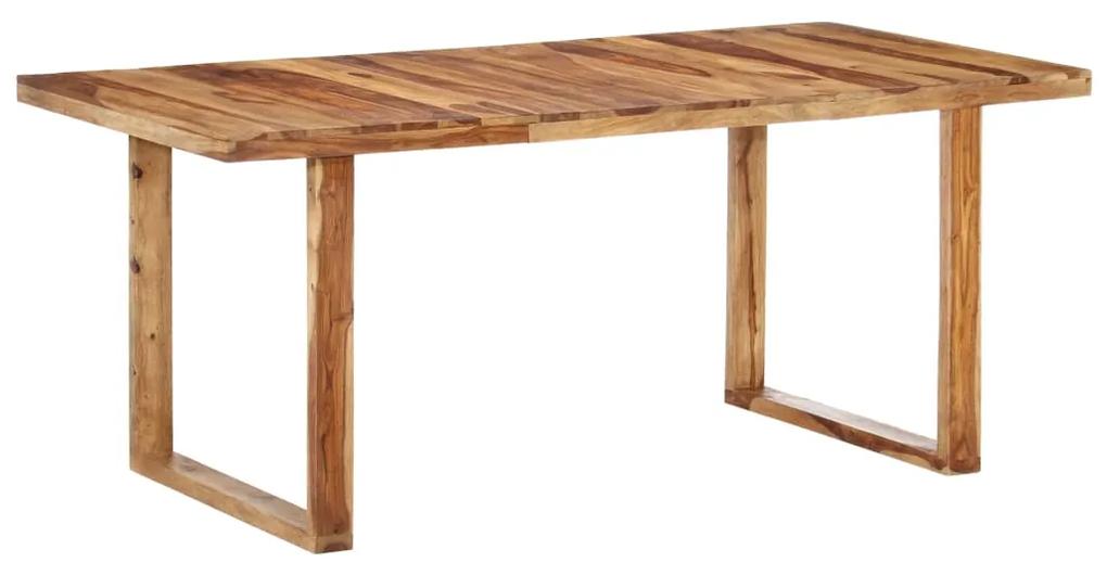 287354 vidaXL Jídelní stůl 180 x 90 x 76 cm masivní sheeshamové dřevo