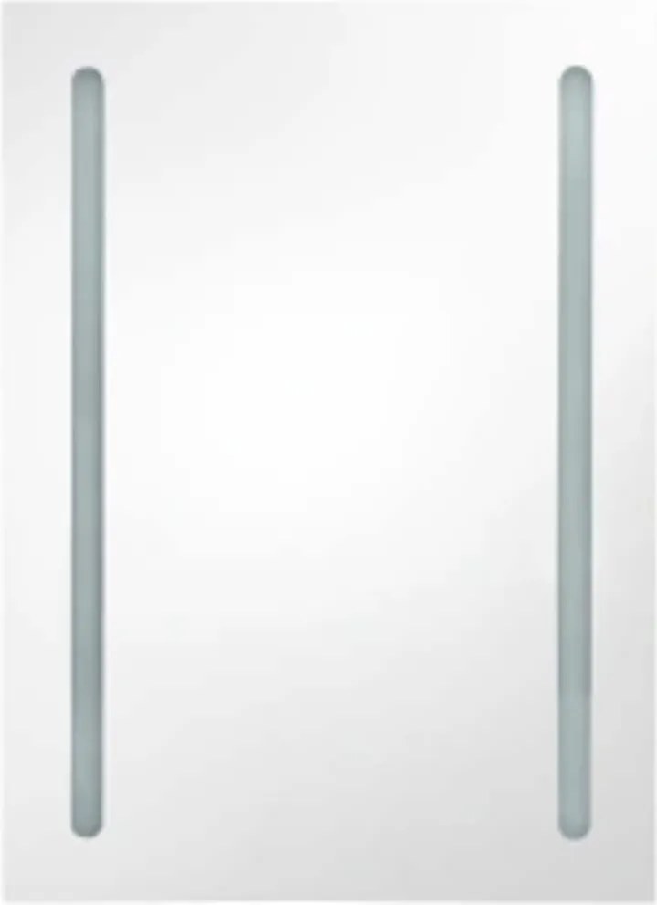 LED koupelnová skříňka se zrcadlem 50 x 13 x 70 cm 285117