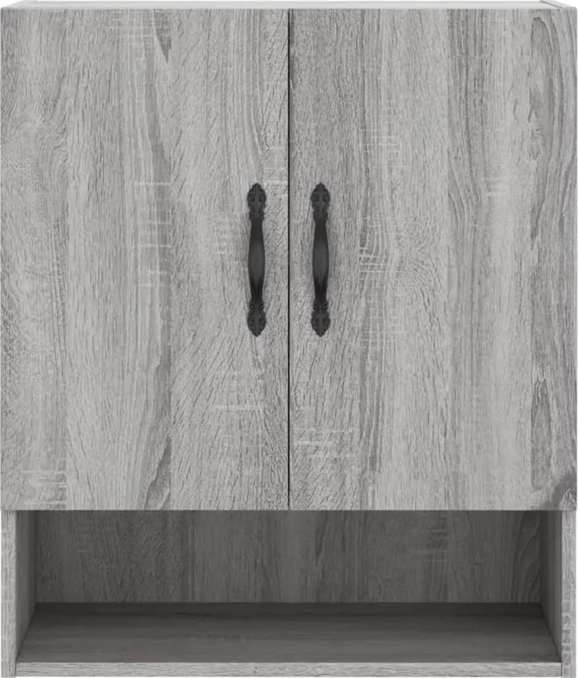 vidaXL Nástěnná skříňka 60 x 31 x 70 cm kompozitní dřevo [829906] Barva: šedá sonoma