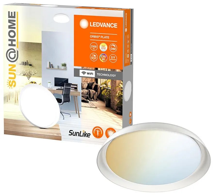 Ledvance -LED Stmívatelné svítidlo SUN@HOME LED/26W/230V 2200-5000K CRI 95 Wi-Fi