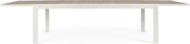 BIZZOTTO Rozkládací jídelní stůl BELMAR světlý 220-340x100 cm 0664104