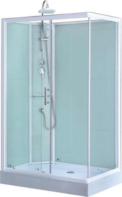 BPS-koupelny Sprchový box WSH307L 120x80, levý