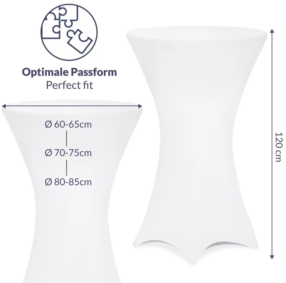 Detex Elastický ubrus na koktejlový stůl ø 70 cm 105095
