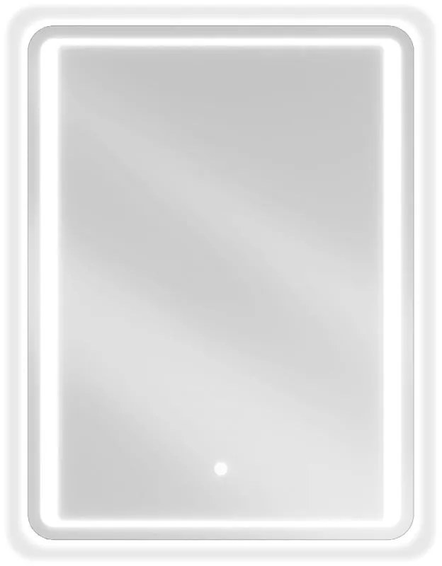 Mexen Zusa podsvícené koupelnové zrcadlo 60 x 80 cm, LED 6000K, ventilátor - 9808-060-080-611-00