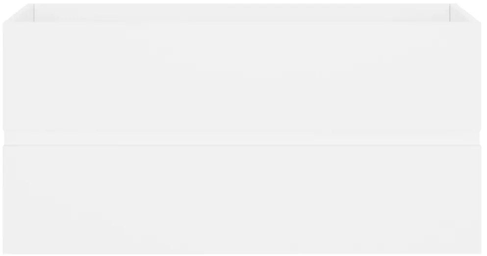 vidaXL Marketos Skříňka se zápustným umyvadlem bílá kompozitní dřevo
