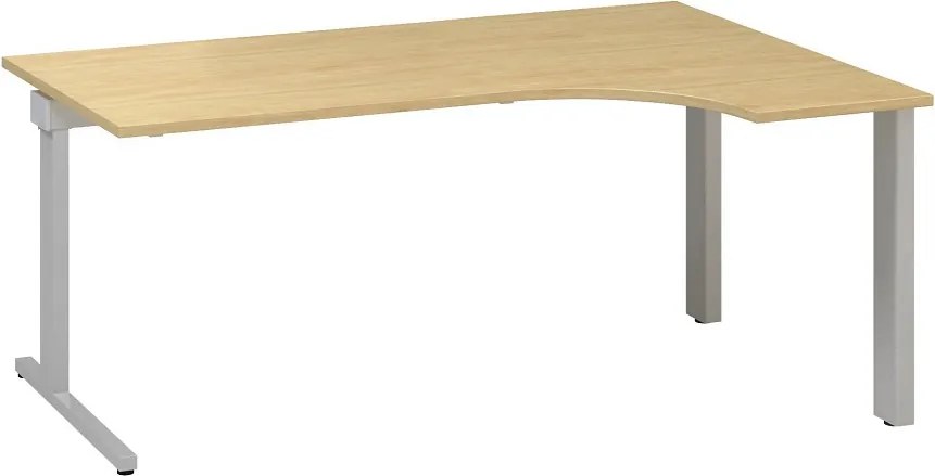 Ergonomický stůl ProOffice C 180 x 120 cm, pravý, divoká hruška