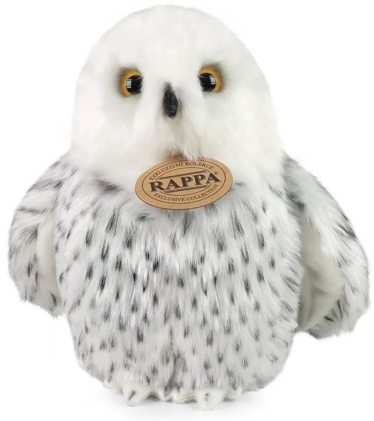 Rappa Plyšová polární sova 18 cm ECO-FRIENDLY