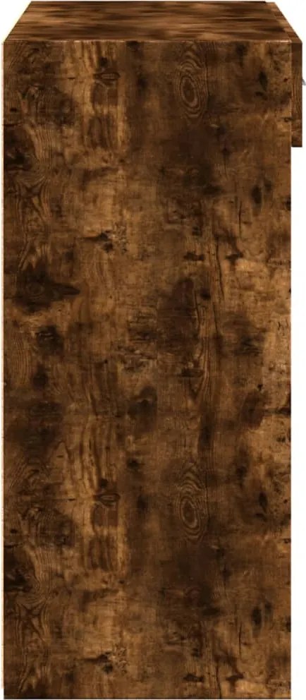 Příborník kouřový dub 80 x 42,5 x 93 cm kompozitní dřevo 3281480