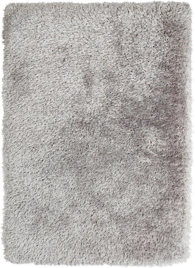 Šedý ručně tuftovaný koberec Think Rugs Montana Puro Silver, 80 x 150 cm