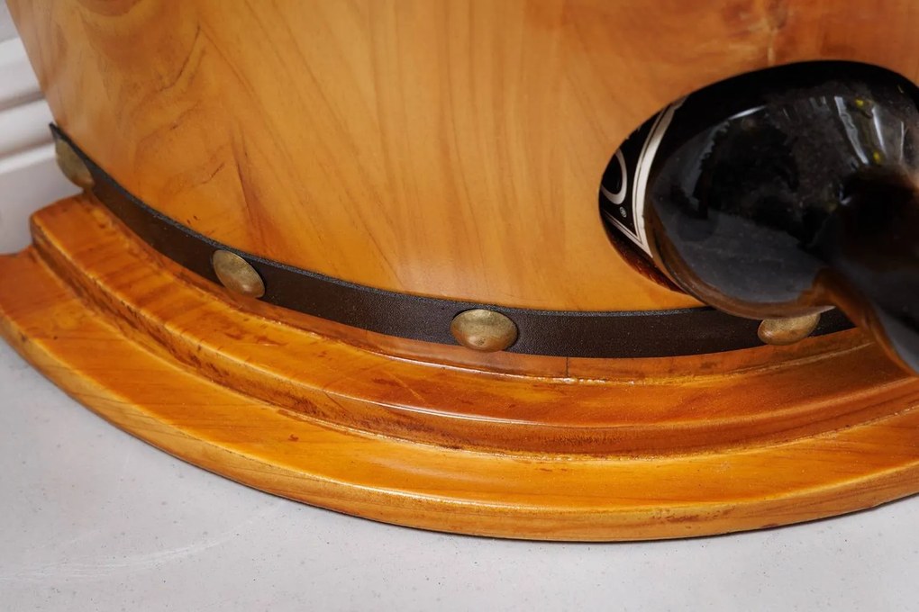 Regál na víno Winebar 84 cm borovice
