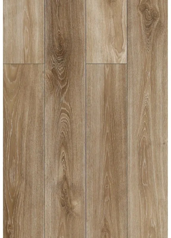 Mexen San Marcos vinylová prkna 1240 x 182 mm SPC 6,5 mm, podložka IXPE 1,5 mm, 4 V-drážka, Dub - F1048-1240-182-505-4V1-01