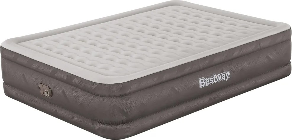 Nafukovací dvoulůžková matrace s elektrickou pumpou 203 x 152 cm Bestway 69050