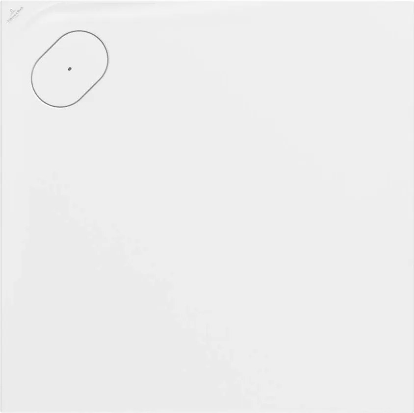 Villeroy & Boch Ecora - Sprchová vanička, 90x90 cm, Stone White UDA9090ERA1CV-RW