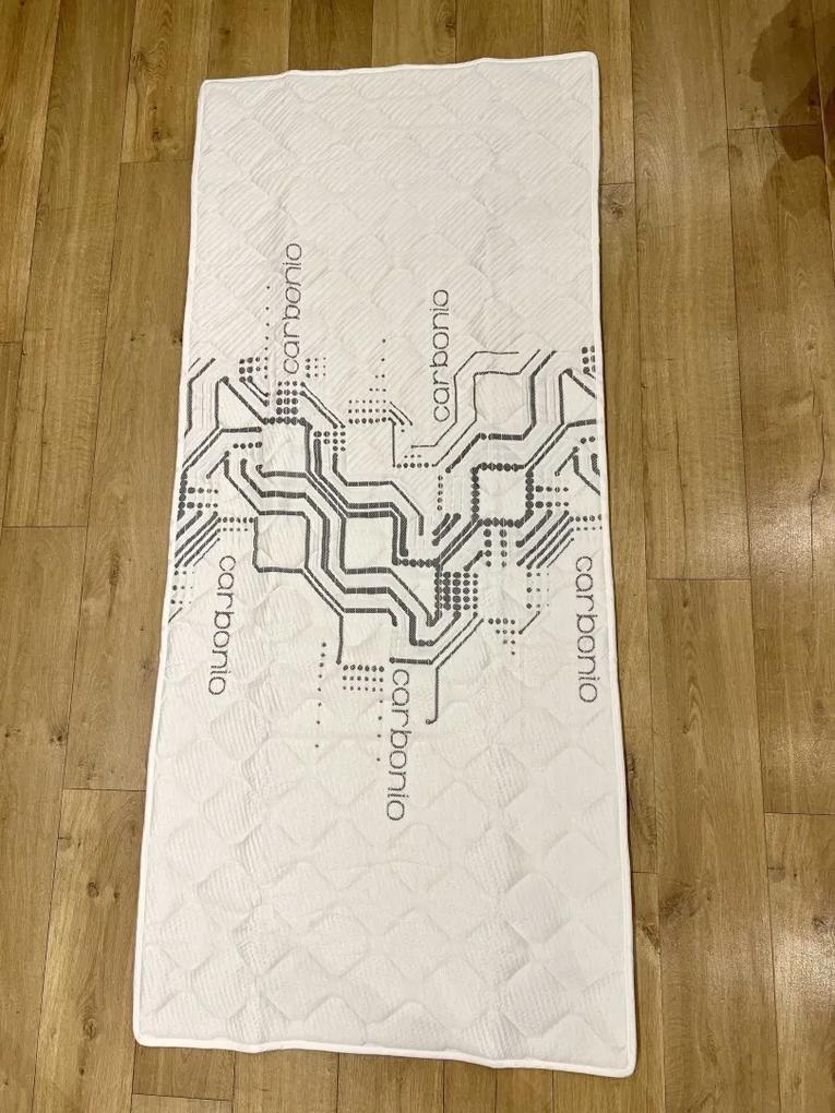 Materasso CARBON - matracový chránič s uhlíkovými vlákny 120 x 220 cm