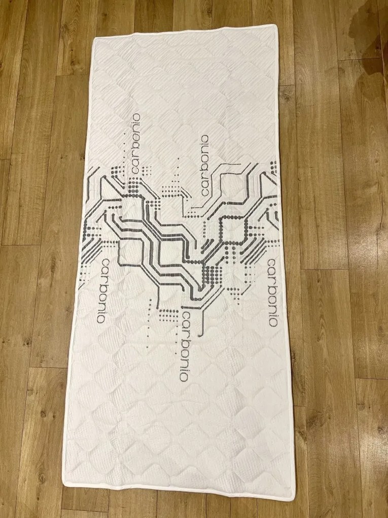 Materasso CARBON - matracový chránič s uhlíkovými vlákny 90 x 220 cm