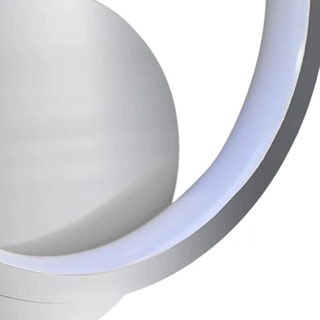 Nástěnné LED svítidlo Hoop, 1x LED 7w, 4000k, ch